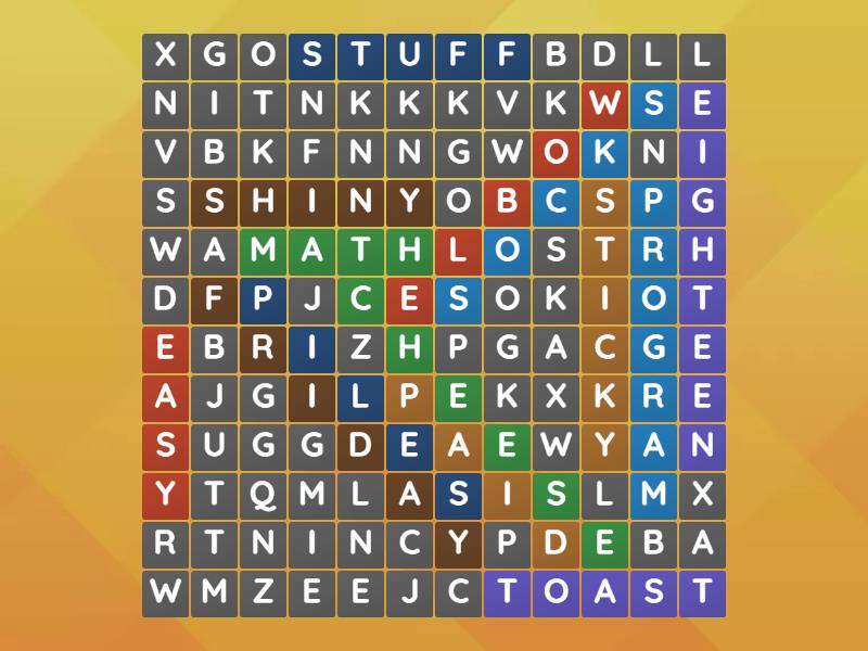 HMH Spelling Module 1 Week 3 - Wordsearch