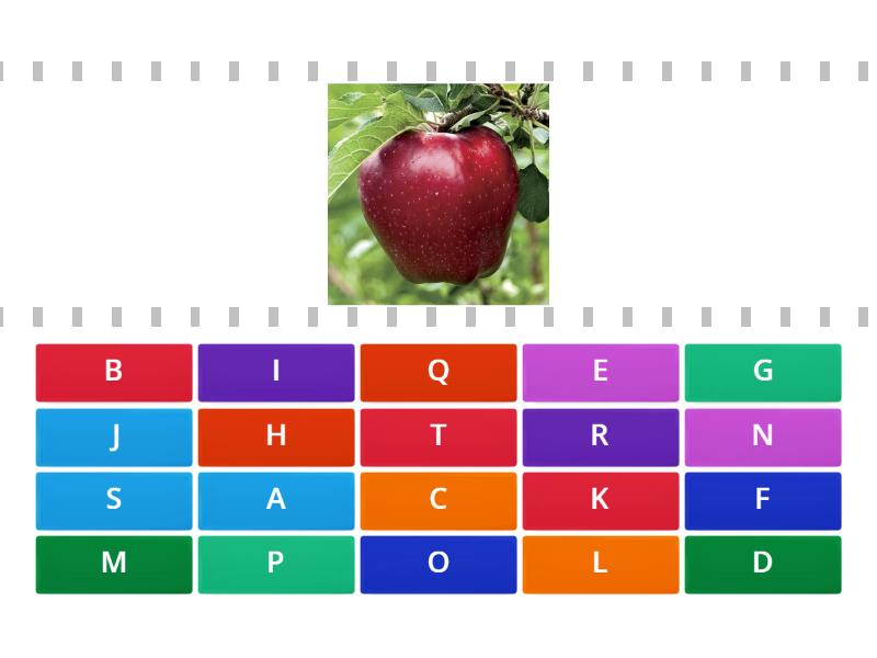 Alphabet game 2 - Find the match