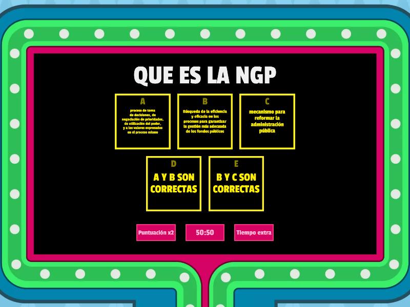 NGP - Concurso de preguntas