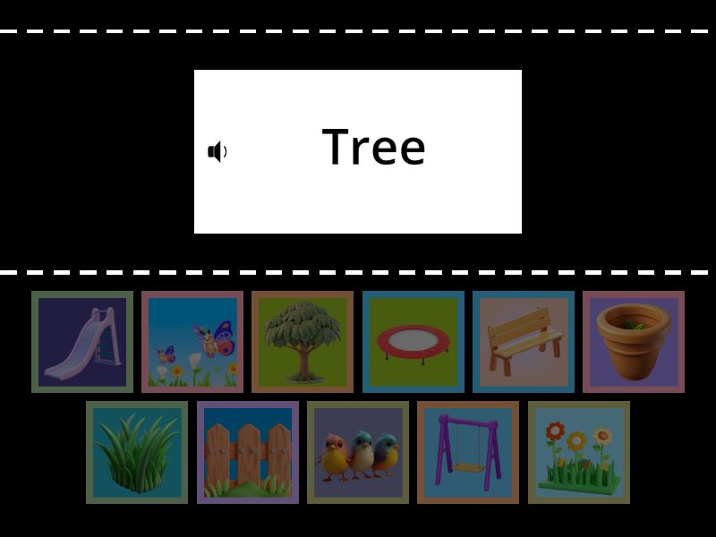 Backyard Vocabulary - Cada oveja con su pareja