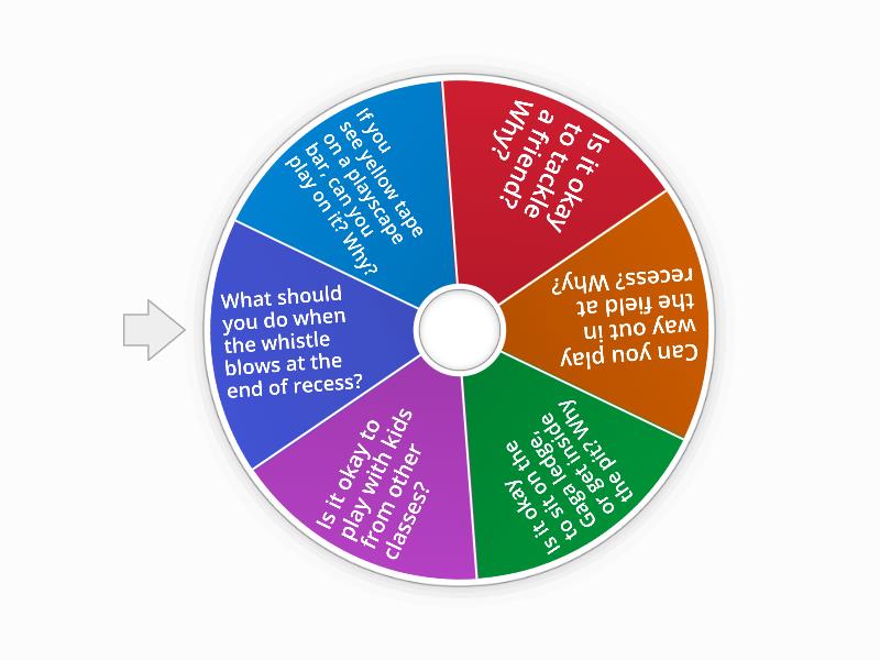 Recess Expectations - Spin the wheel