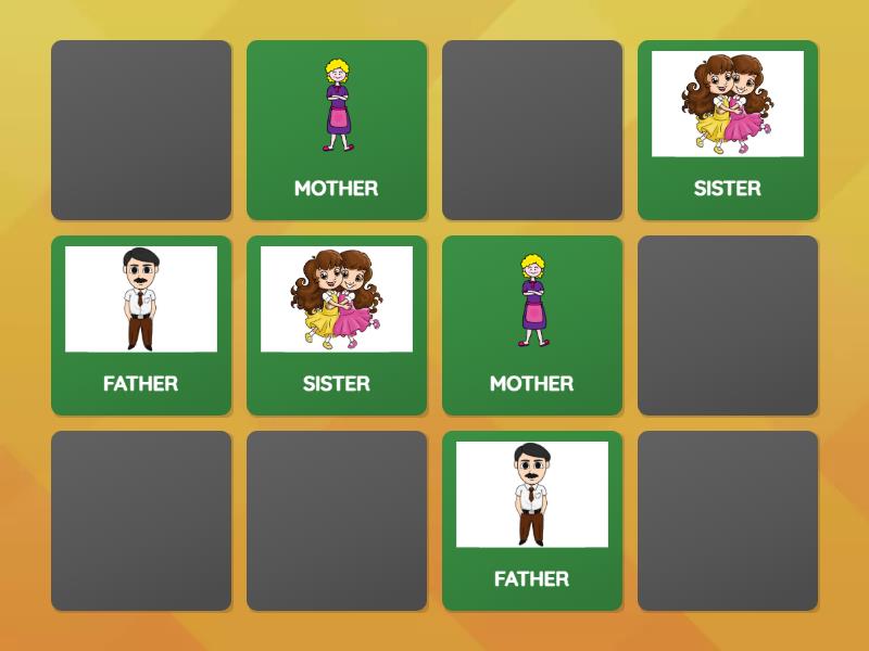 FAMILY MEMBERS - Matching pairs