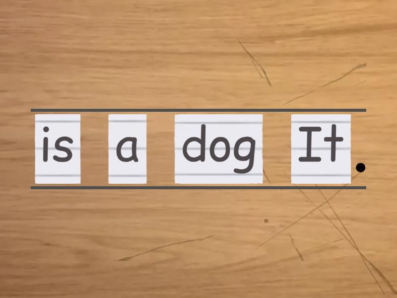 Grade 3 practice Sentences - Unjumble