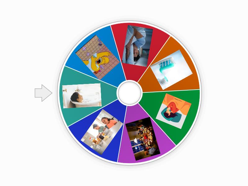 Daily routine - Spin the wheel