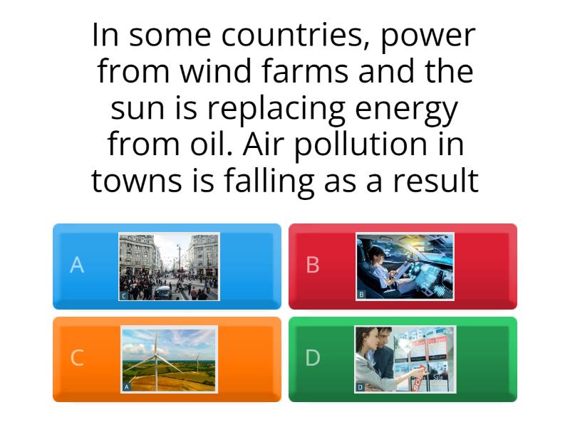 Match Descriptions with the correct Pictures - Quiz