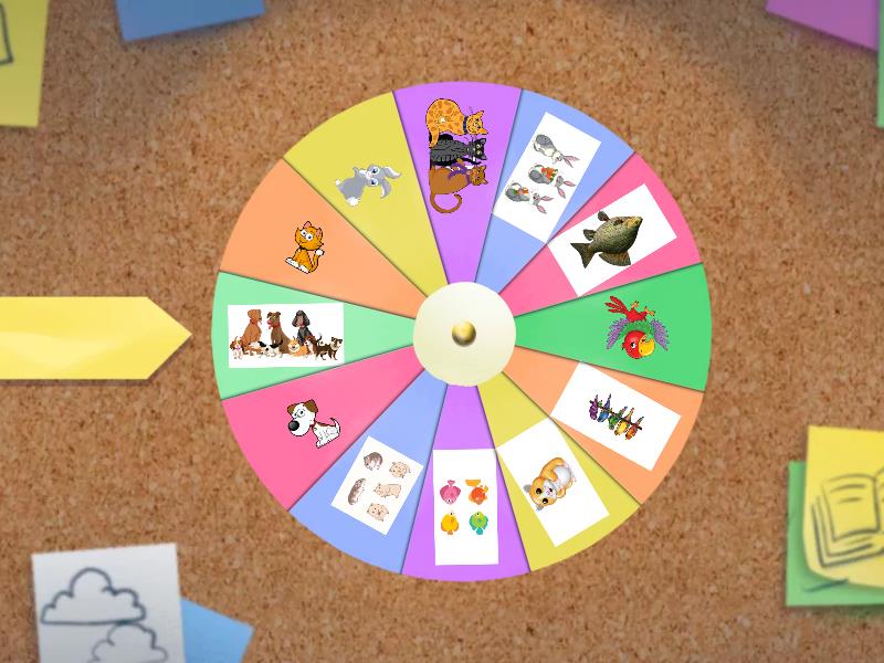 live or lives - Random wheel