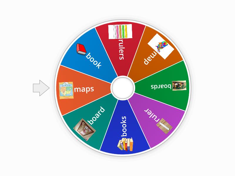 My Classroom 2 SEGUNDO UNIT 1 - Spin the wheel