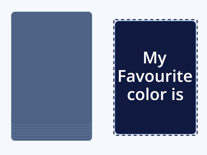 ALL ABOUT ME - Speaking cards