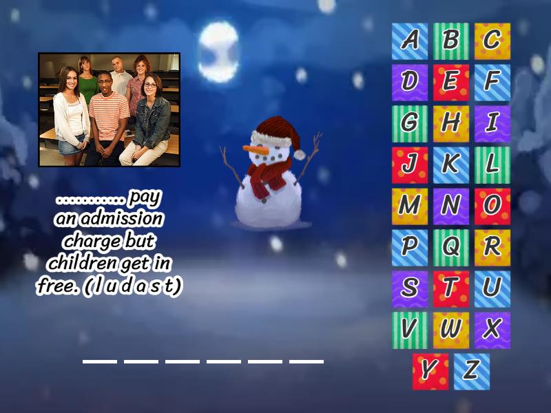 S4.W35.U9.3.Vocabulary Game - Hangman