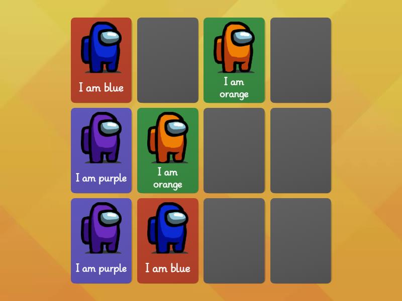 Among Us Memory Game - Parejas