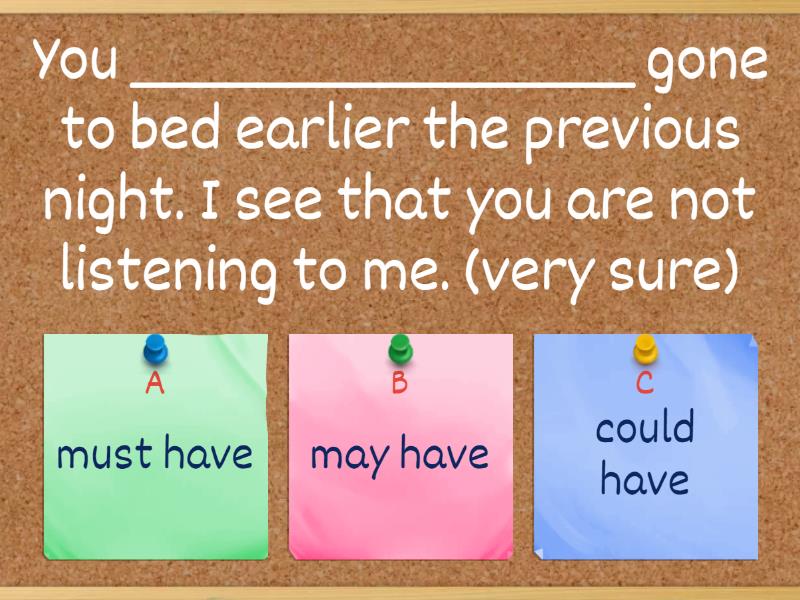 Speculating about the past - Complete com MUST HAVE, MAY HAVE, COULD ...