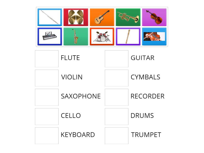 INSTRUMENTS - Match up
