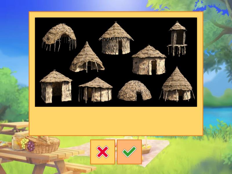6B The Hut in the Old Tree - Flash cards