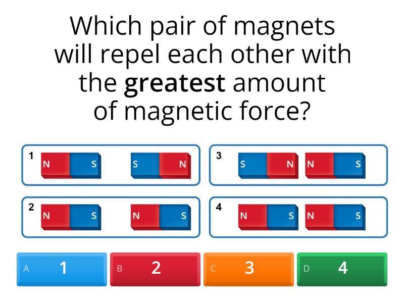 Magnetic Force - Quiz