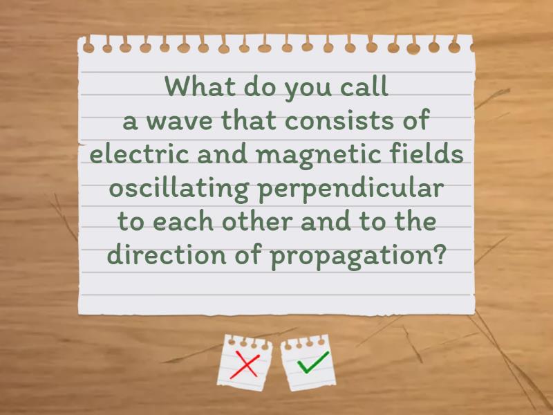 Test 1: Electromagnetic Waves - Flash cards