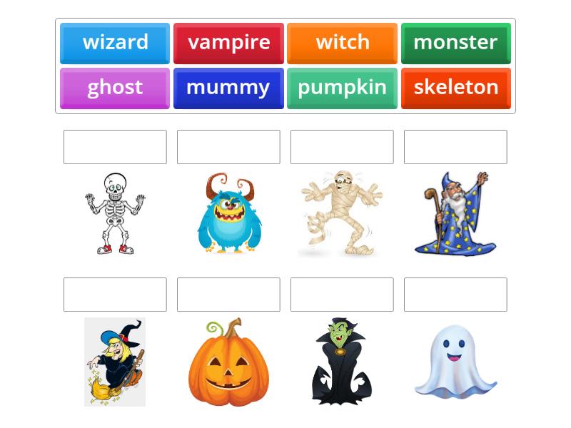 halloween - Match up