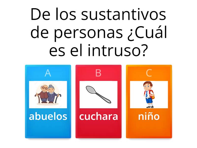 Descubre el intruso - Quiz