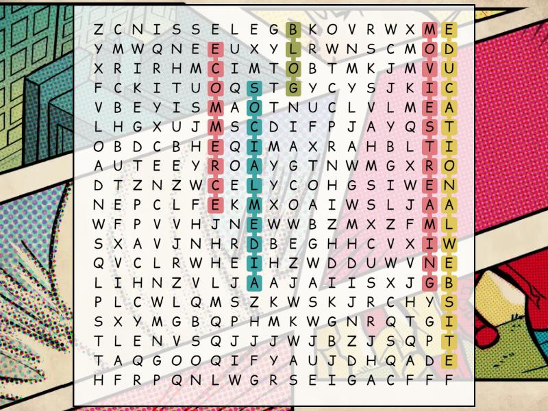 Word Search - Types of websites - Wordsearch