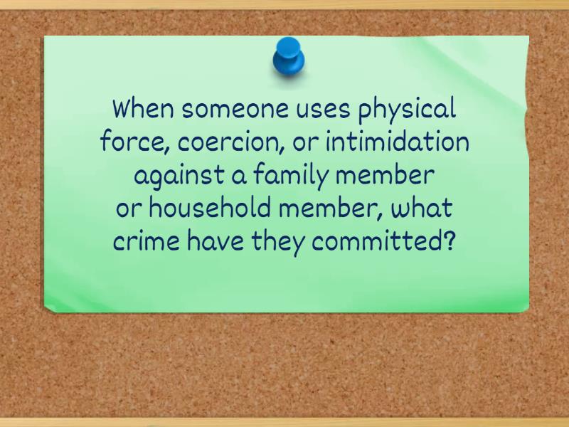 Crimes b2+ roadmap - Flash cards