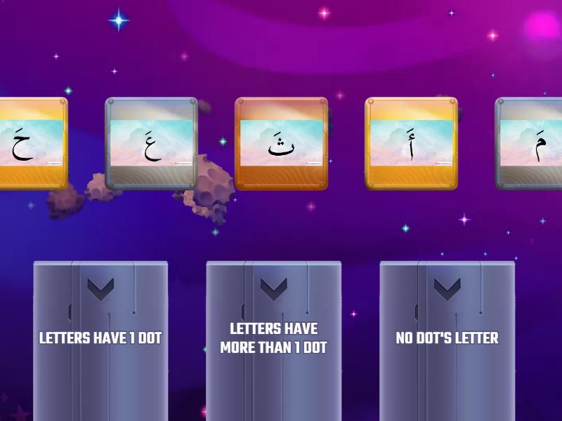 IQRA | HURUF HIJAIYYAH - Speed sorting