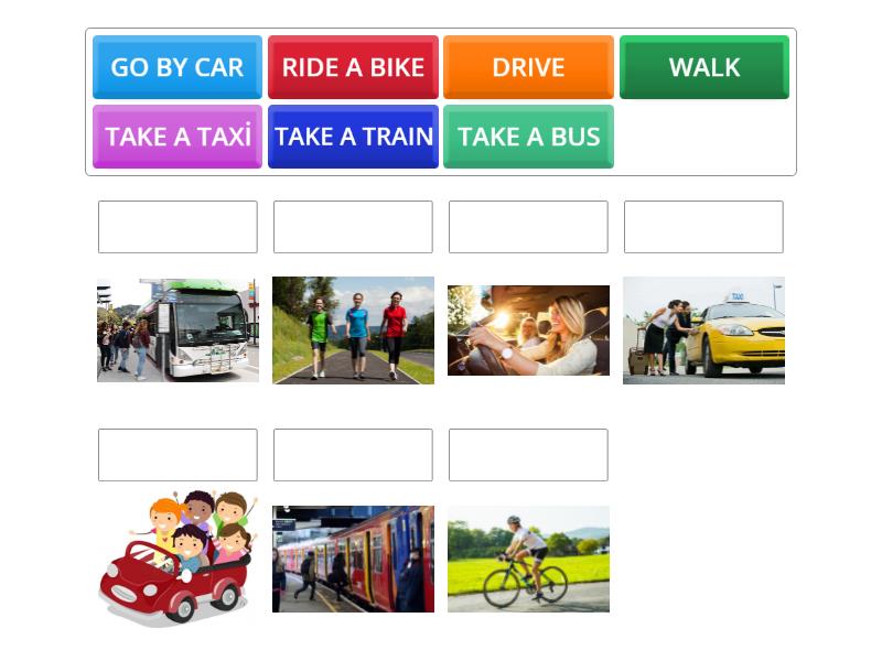 TRANSPORTATION - Match up