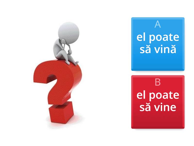 Modul conjunctiv - Quiz