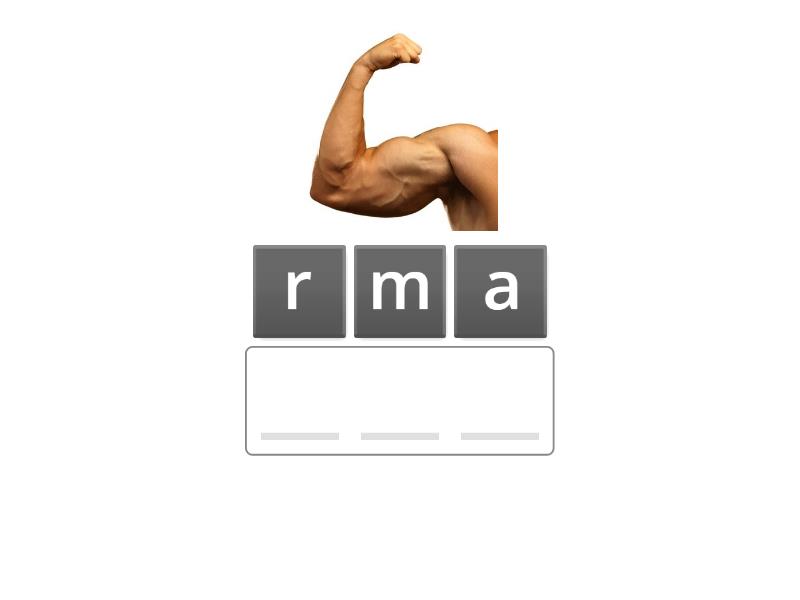 Body Parts - Anagram