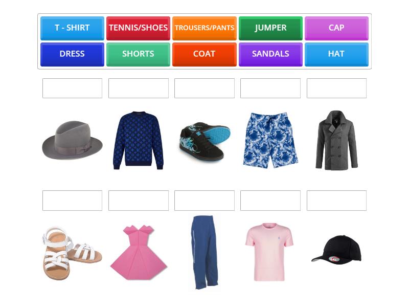 CLOTHES - Match up