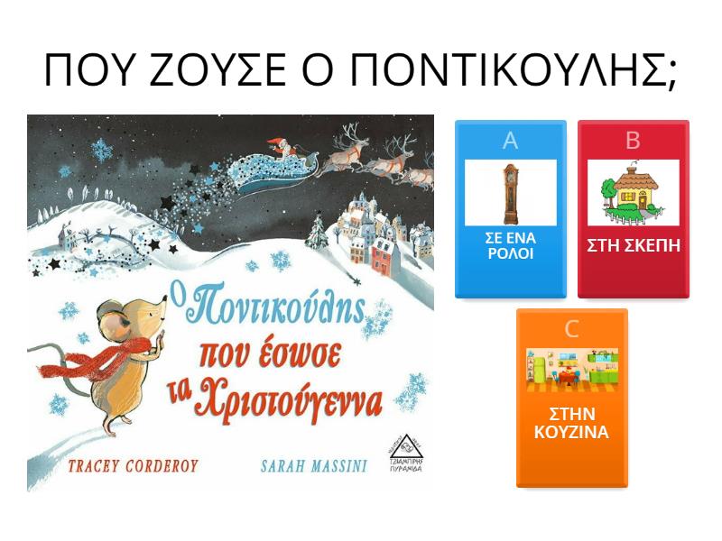 Ο ΠΟΝΤΙΚΟΥΛΗΣ ΠΟΥ ΕΣΩΣΕ ΤΑ ΧΡΙΣΤΟΥΓΕΝΝΑ - Quiz