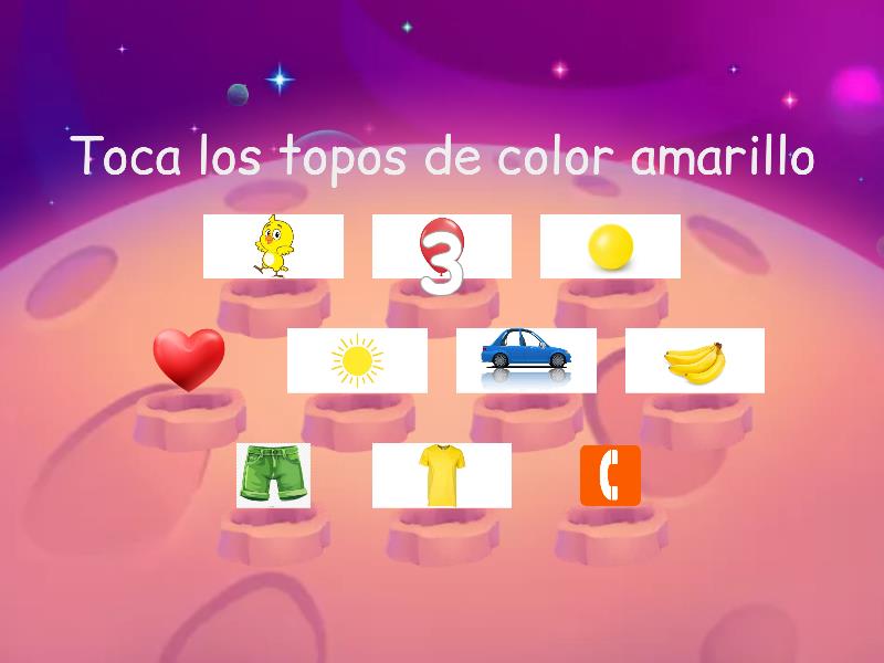 Atrapa el color - Whack-a-mole