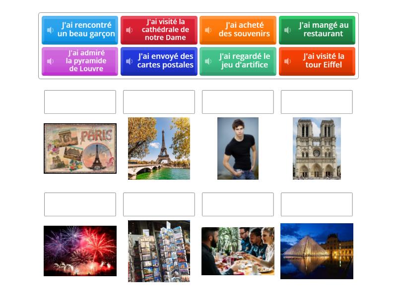 visiter Paris - Match up