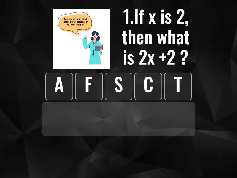 Letter Mix-Up - Anagram