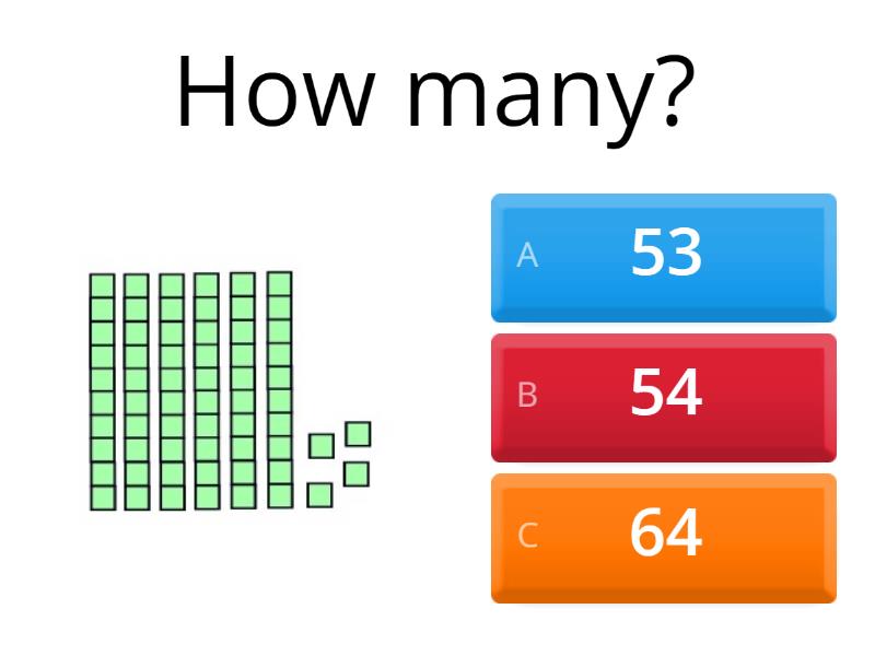 Tens and Ones Matching Game - Quiz