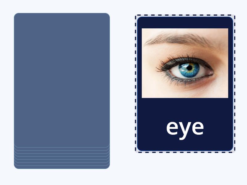 Face (flashcards) - Speaking cards