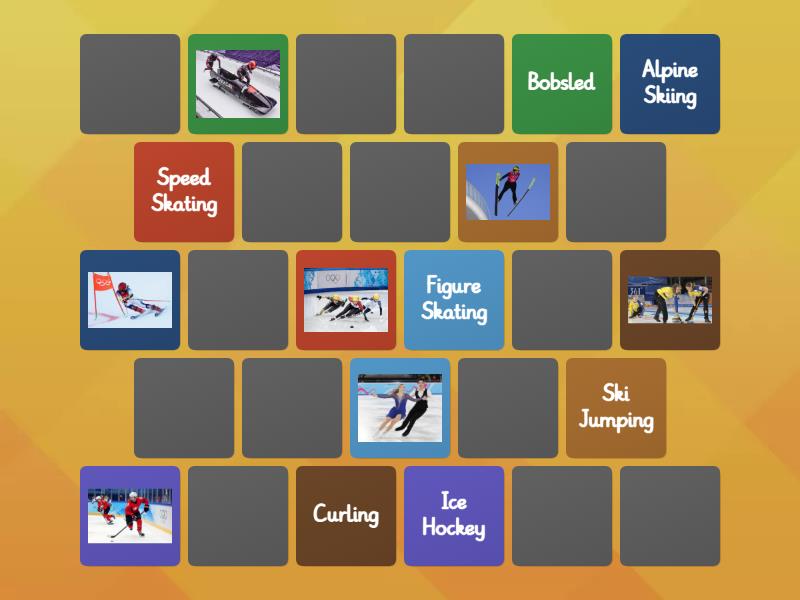 Olympic Sports - Summer & Winter - Matching pairs