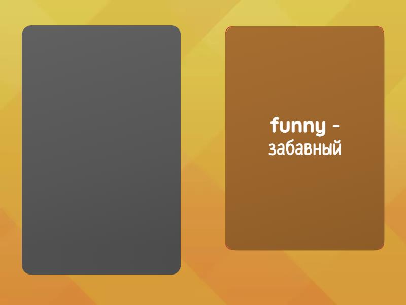 Adjectives describing people - Speaking cards