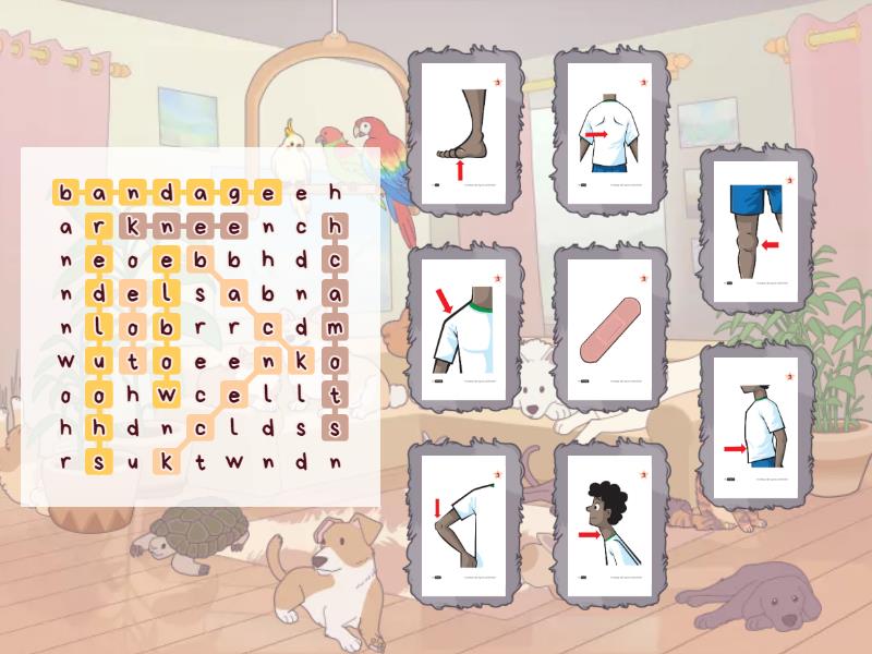 PU3 U3 vocab1 - Wordsearch