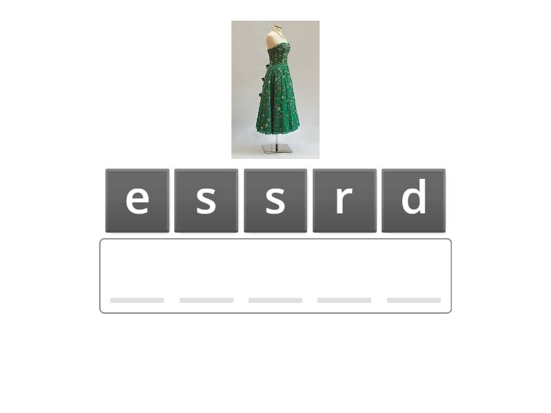 AS1, Unit 8, Vocabulary - Anagram