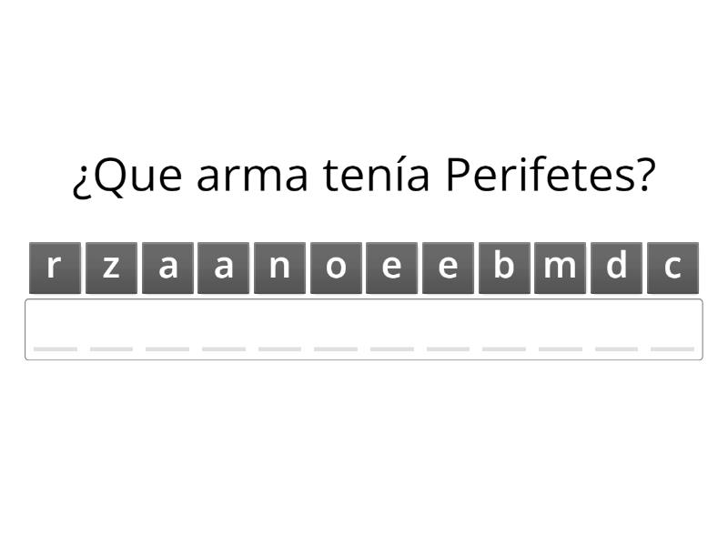 a de Teseo y el Minotauro - Anagram