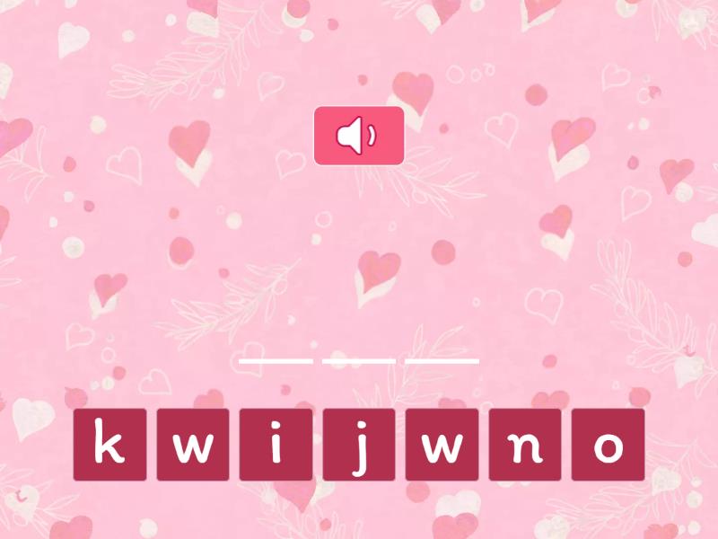 Red Words Practice 1st Grade - Spell the word