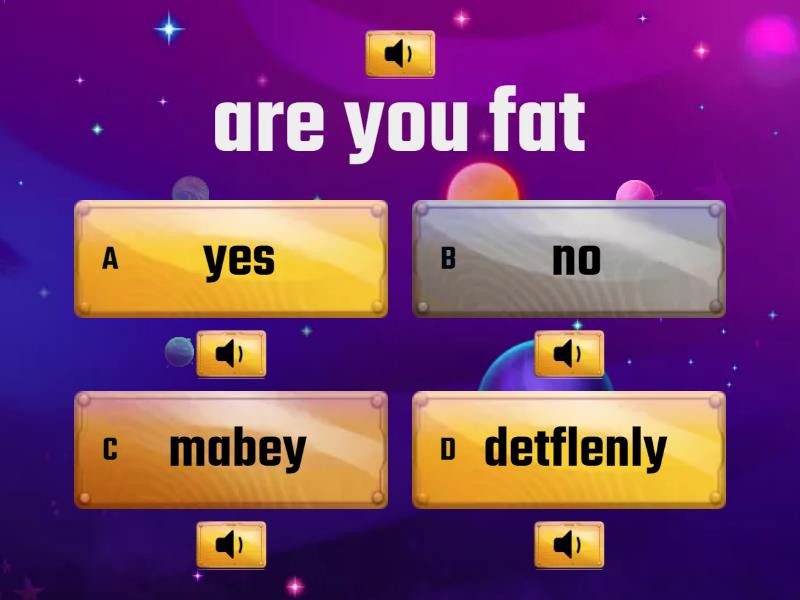 are you fat - Quiz