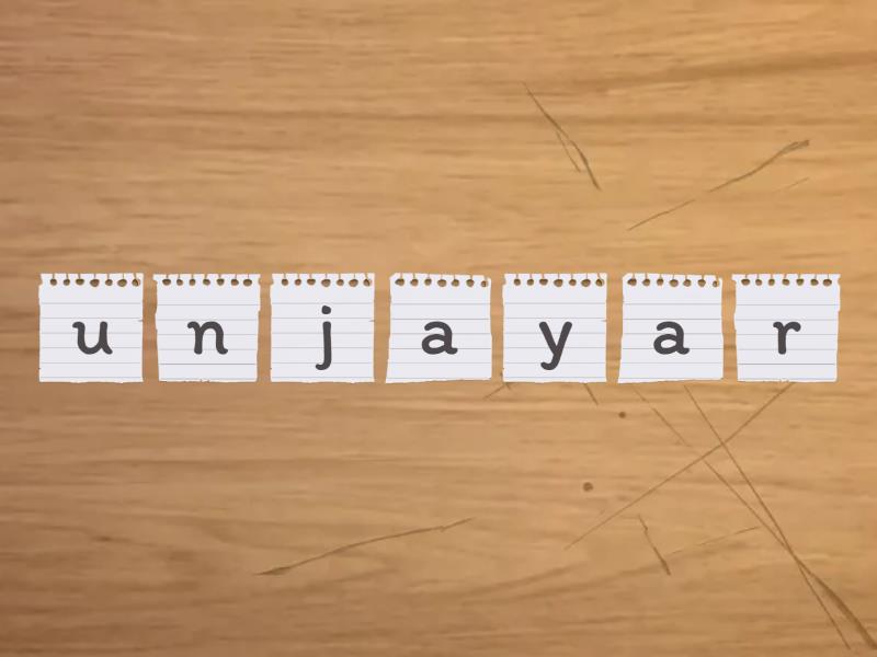 mixed up letters - Anagram