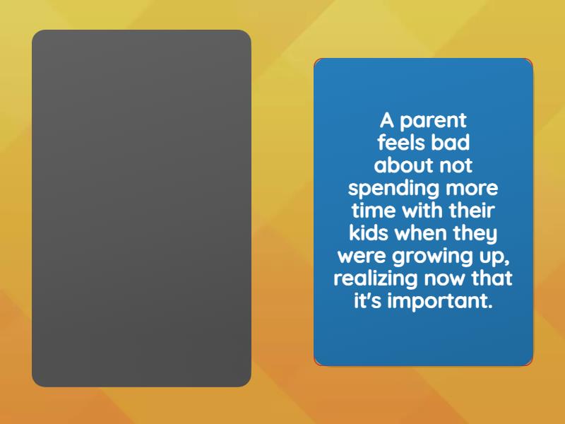 Regrets - Speaking cards