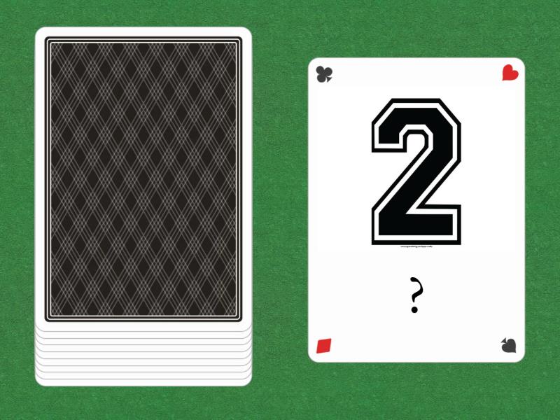 Copy of ***Numbers 1 to 20*** - Cartas al azar