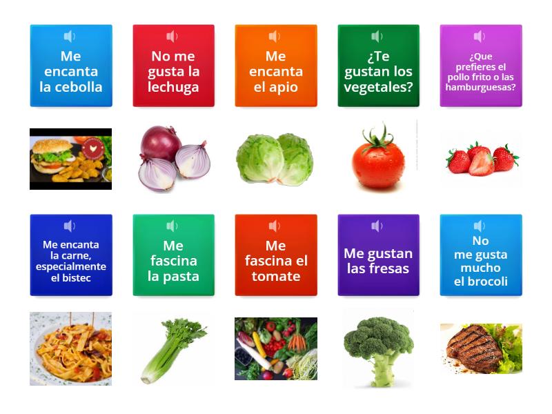 Spanish 1. La comida. Listening. Quiz. - Unscramble