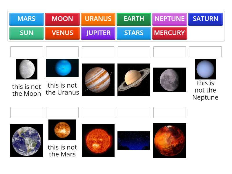 Planets - Match up