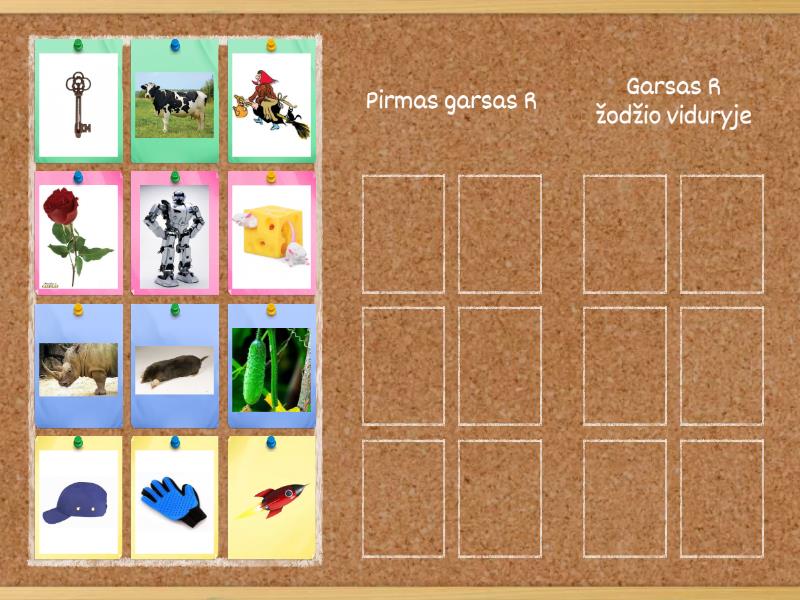 Garsas R - Group sort