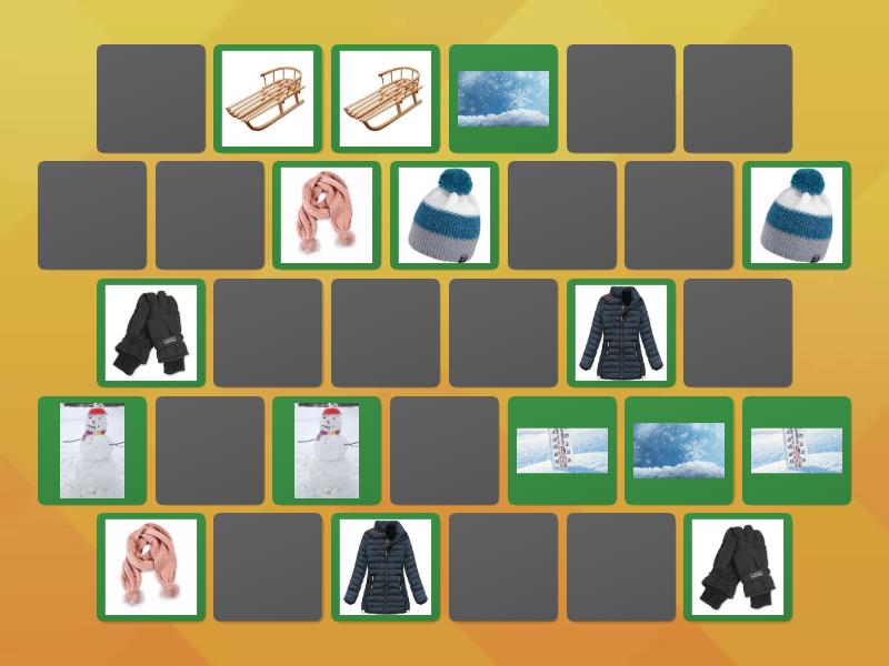 ZIMA MEMORY - Matching pairs