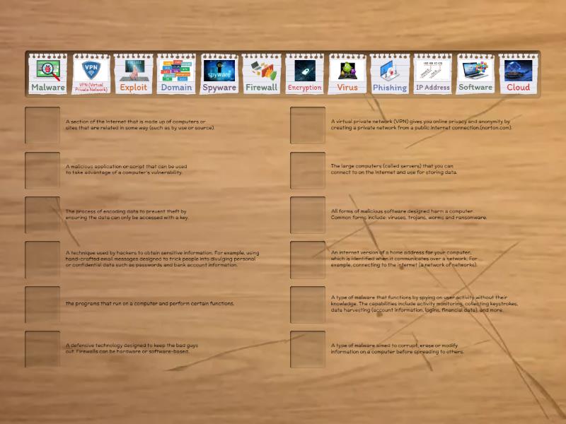 Digital Security - Match up