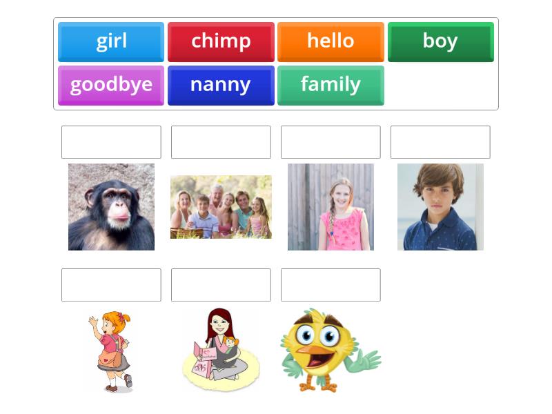 Spotlight starter_Unit 1a - Match up